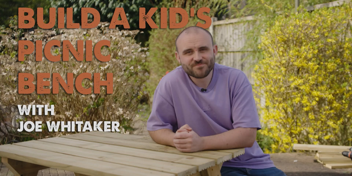 DIY Kids Picnic Bench - Easy Project with Evolution Power Tools ...