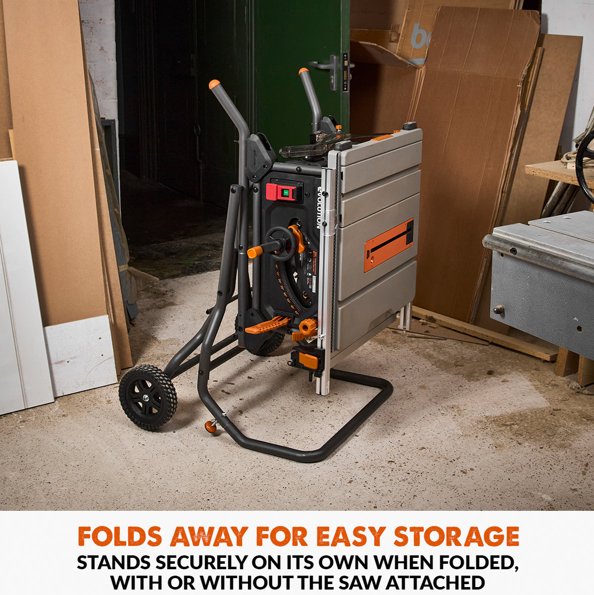 R255TBL Jobsite Table Saws — Evolution Power Tools UK