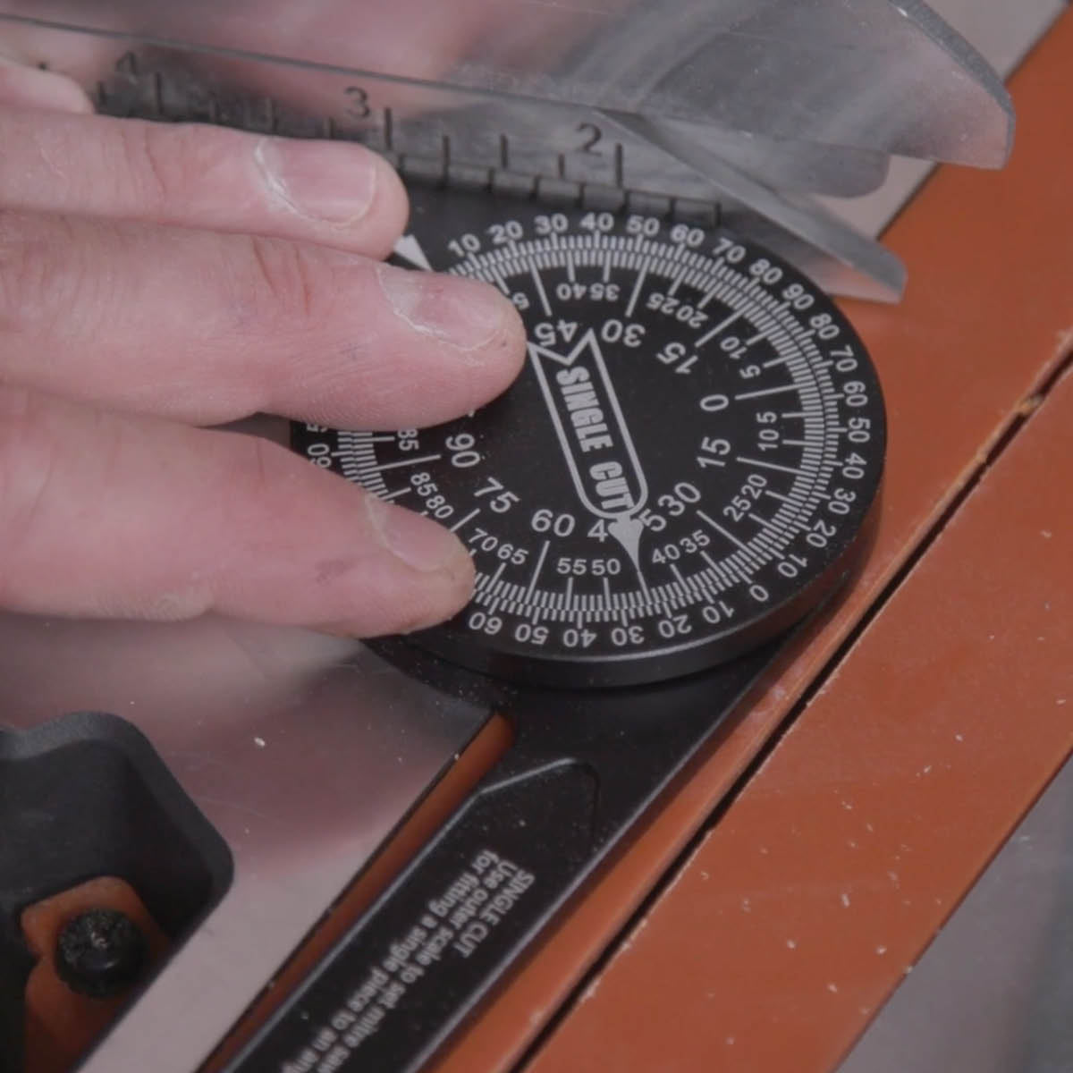 360 Degree Aluminium Mitre Saw Protractor from Evolution | Evolution ...