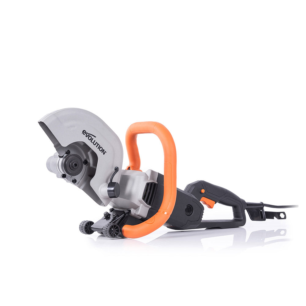 Evolution R230DCTX 230mm Electric Disc Cutter Concrete Saw (& Demoliti ...