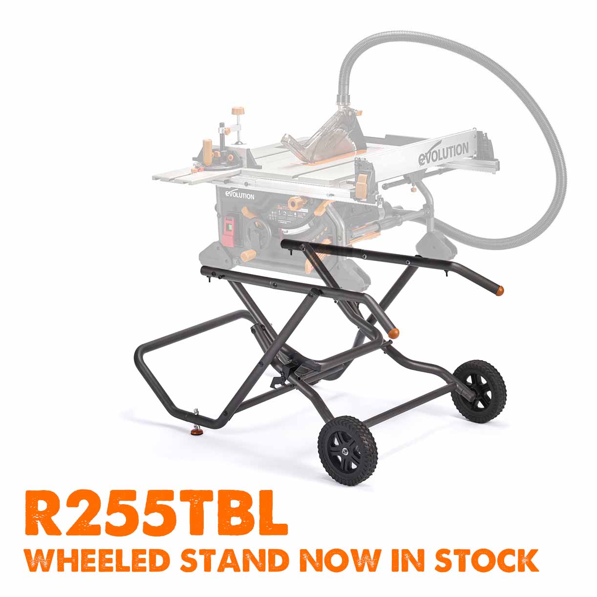 Evolution Compact Folding Wheeled Stand For R255TBL Table Saw ...