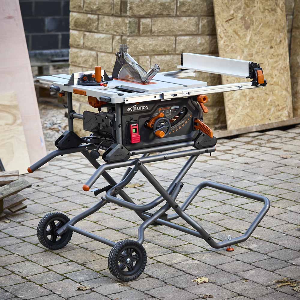 Evolution Compact Folding Wheeled Stand For R255TBL Table Saw (All ...