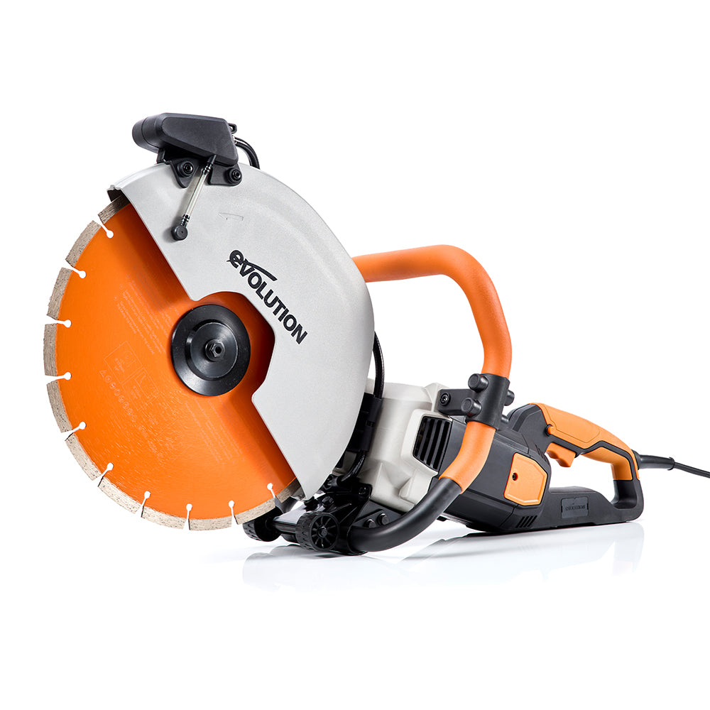 R350DCT 350mm Electric Disc Cutter With Automatic Water Fed Dust Suppr ...