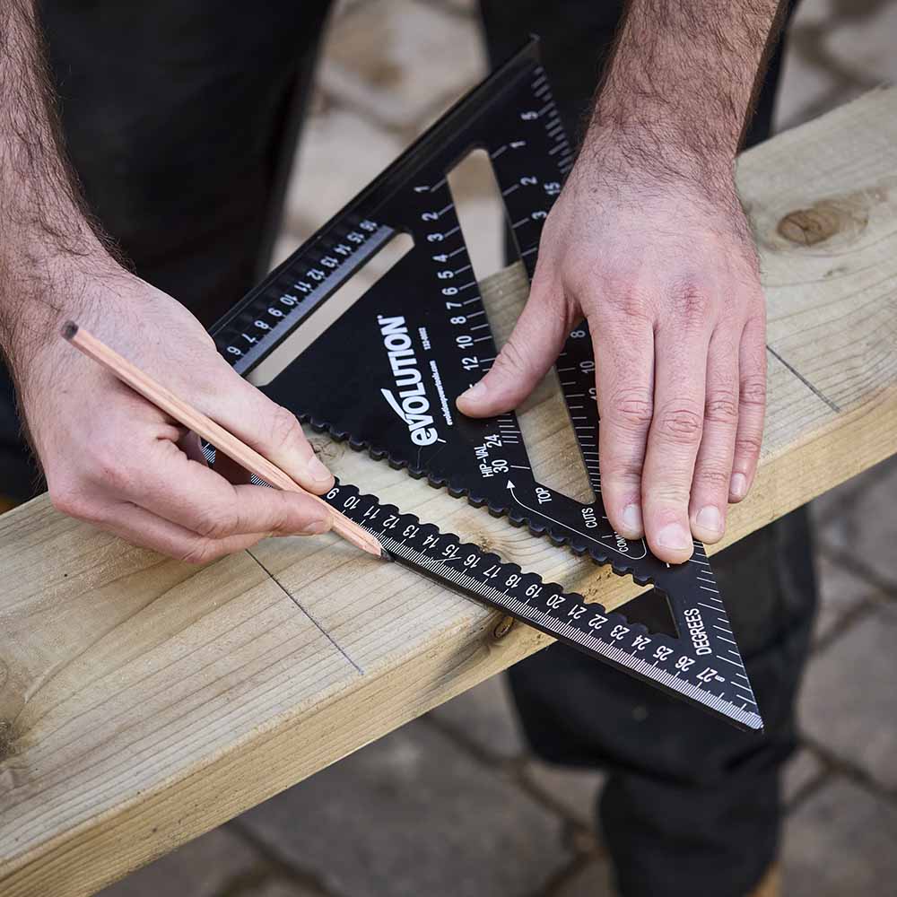 Aluminium Speed Square / Roofer's Square from Evolution | Evolution ...