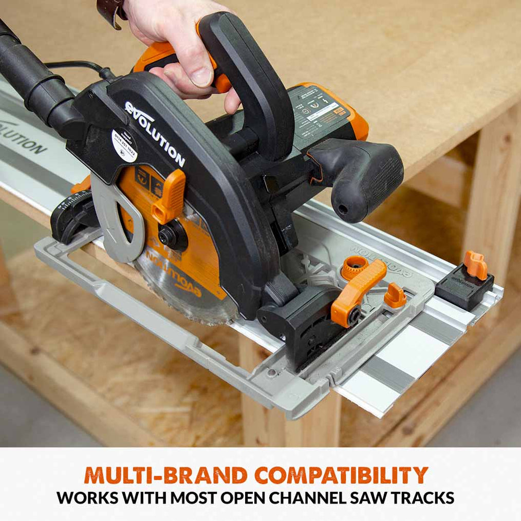 Track Saws | Guide Rail Compatible Circular Saw | Evolution — Evolution ...