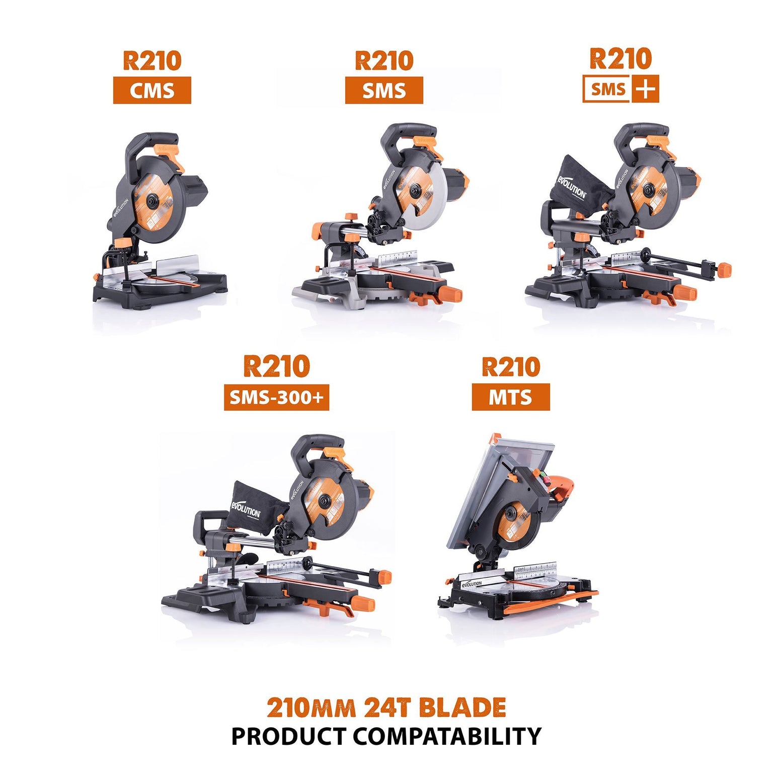 Multi-Material Cutting Blades — Evolution Power Tools UK