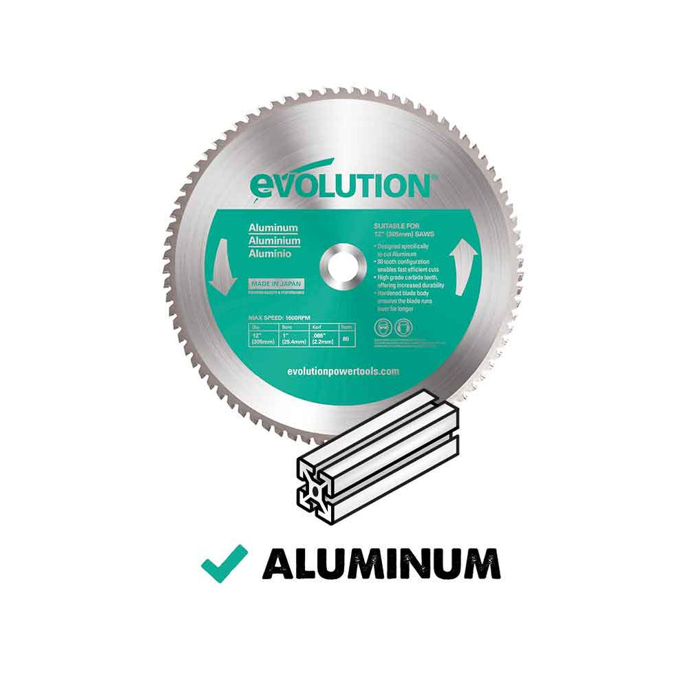 Chop Saw Blades | Metal, Wood & Multi-material Cutting | Evolution ...