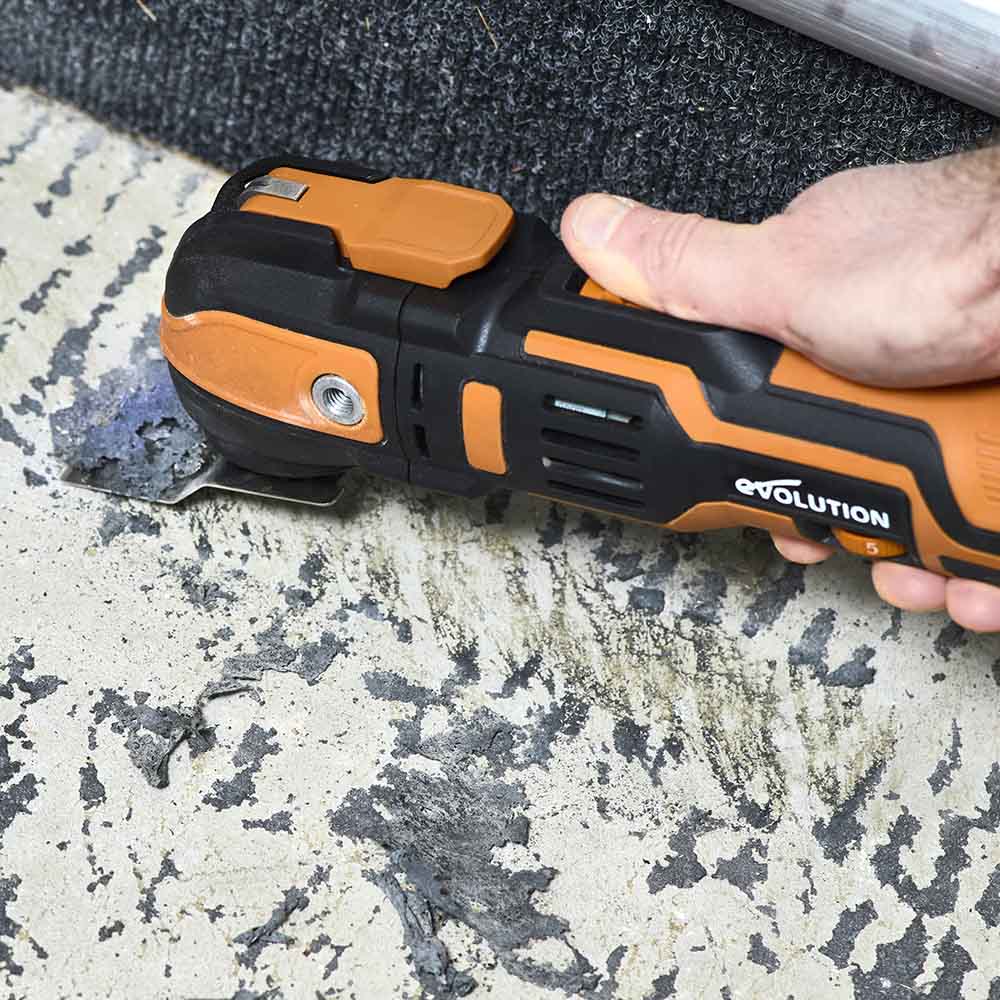 Evolution Cordless R18MLT-Li Multi-Tool 18v Li-Ion EXT With Accessory ...