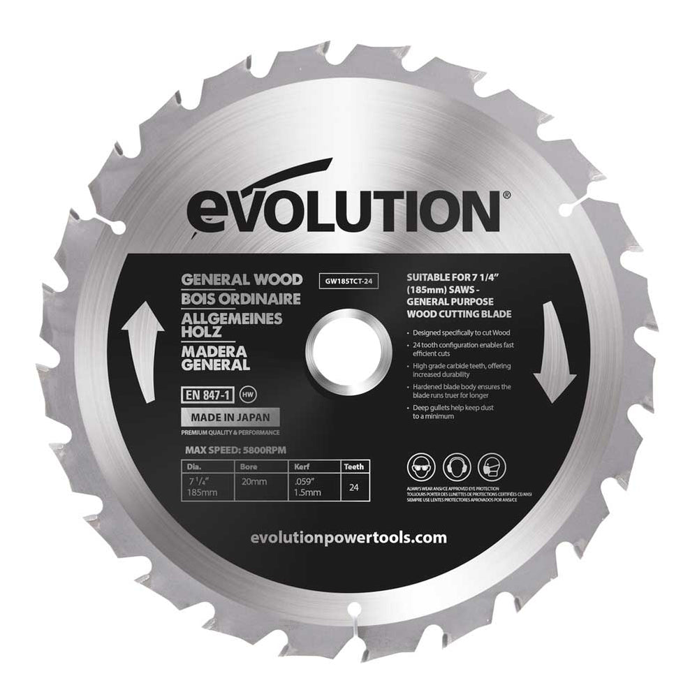 Evolution Saw Blades For Sale - Evolution Power Tools — Evolution Power ...