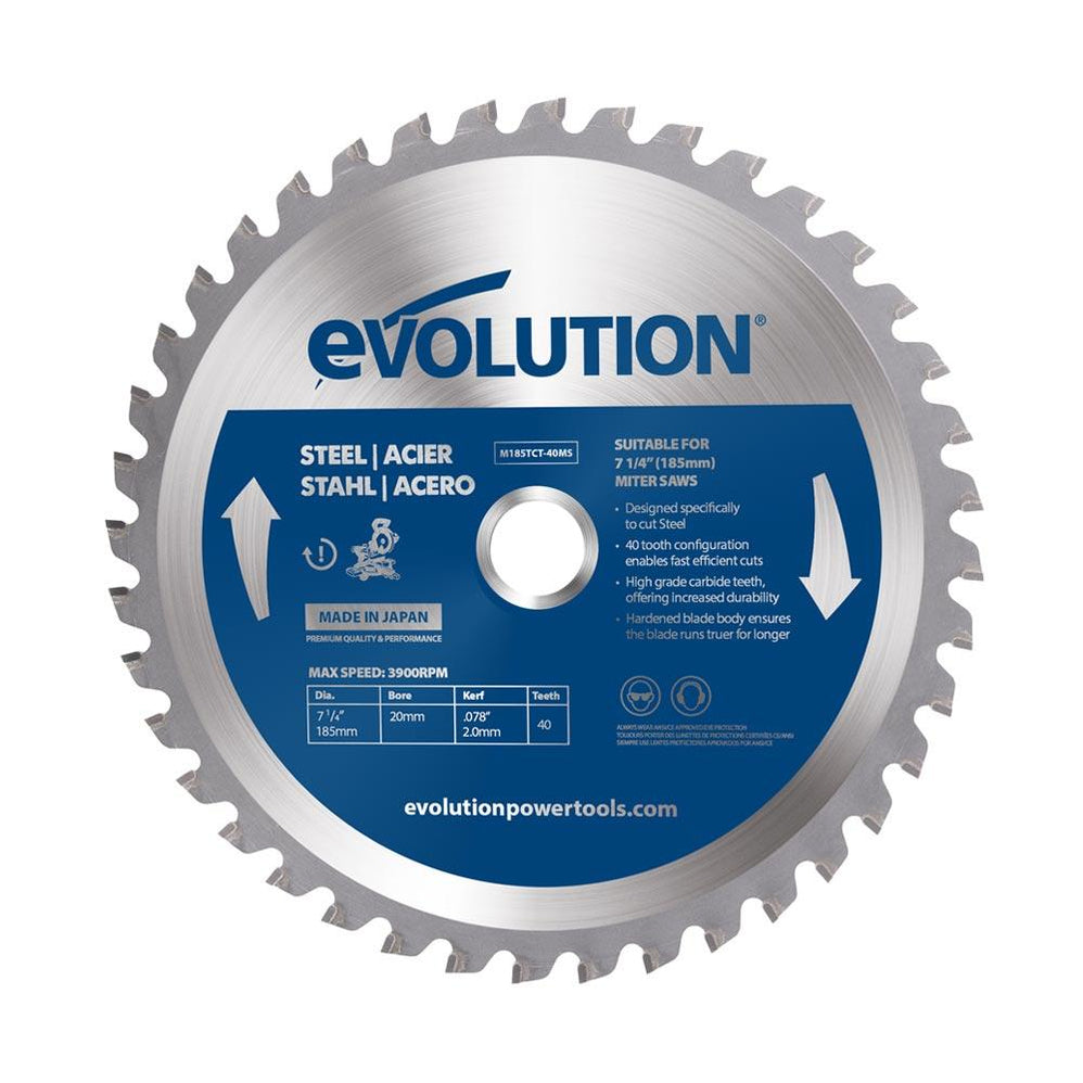 Mitre Saw Blades | Wood, Metal & Multi-Material Blades | Evolution ...