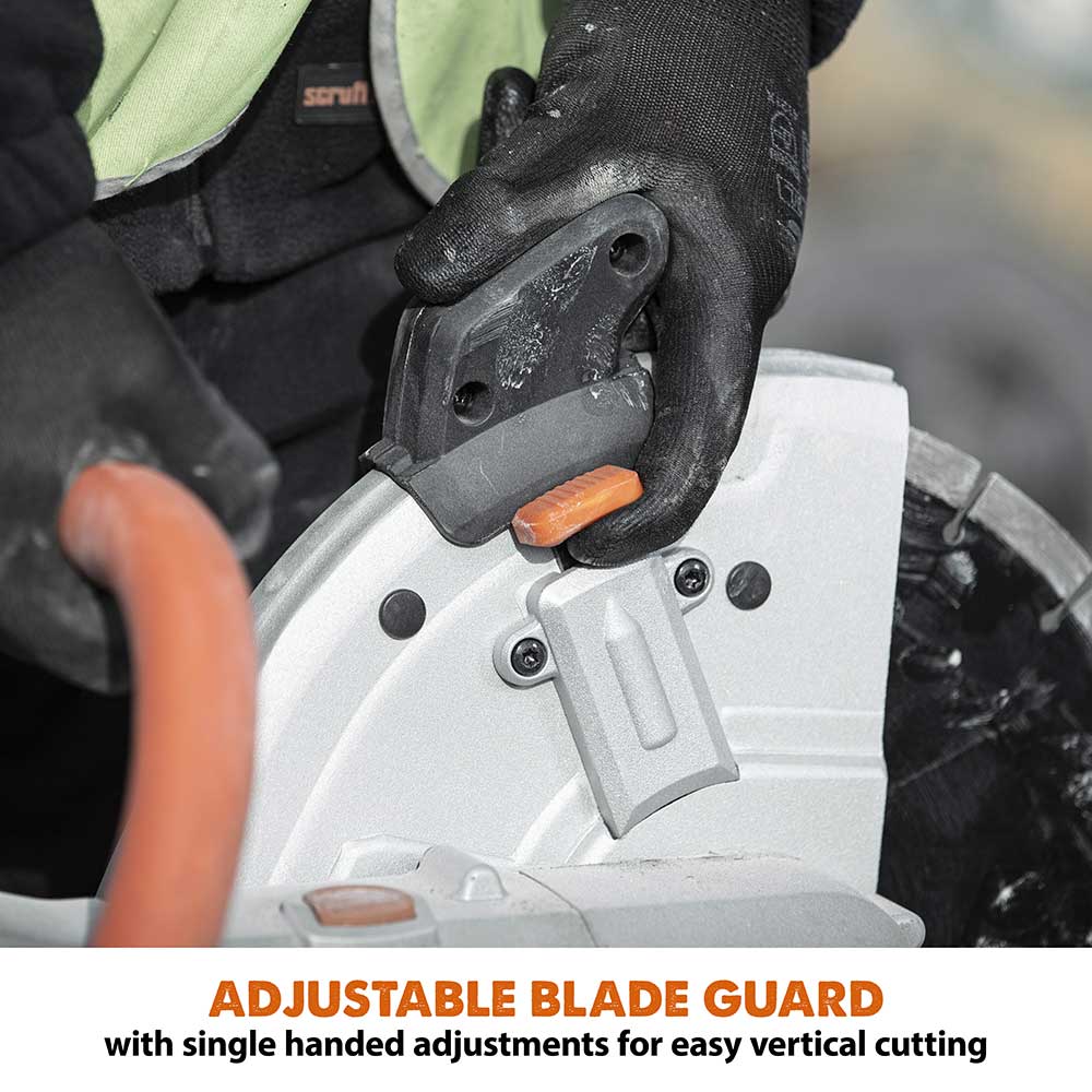 Evolution R300DCT 300mm 12" Electric Disc Cutter, Concrete Saw, with ...