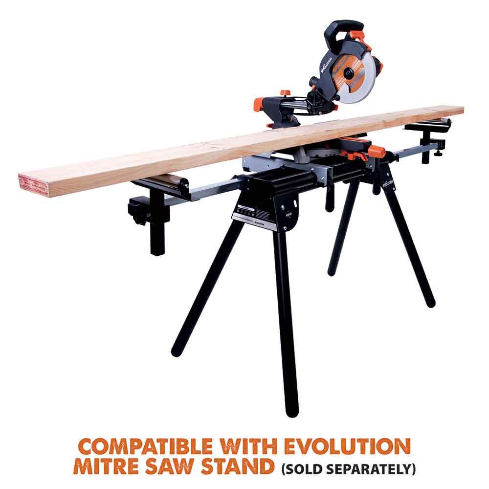 Evolution R210SMS 210mm Sliding Mitre Saw With TCT Multi-Material ...