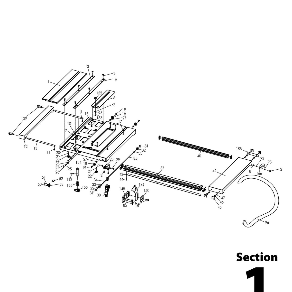 Evolution RAGE5-S Spare Parts Section 1 (Table Top) — Evolution Power ...